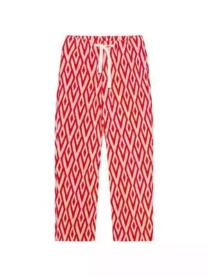 Orlebar Brown Hobie Cano Jacquard Trousers - Red