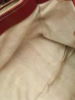 Gucci Bamboo Shopper Tote Bag - Red
