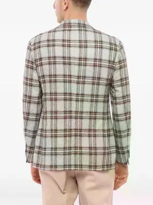 Corneliani Checked-pattern Single-breasted Blazer