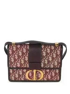 Dior 30 Montaigne Oblique Flap Bag - Red