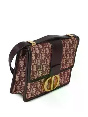 Dior 30 Montaigne Oblique Flap Bag - Red