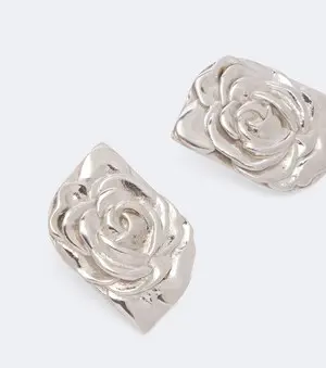 Magda Butrym Rose Motif Earrings