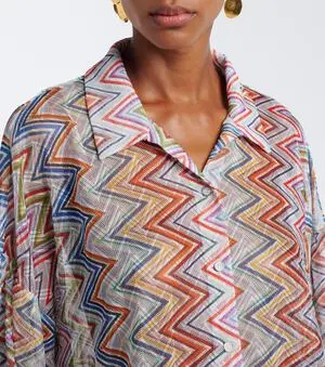 Missoni Zigzag Oversized Shirt