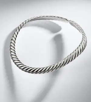 David Yurman Sculpted Cable Sterling Necklace