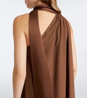 TALLER MARMO Astor Gathered Maxi Dress - Brown