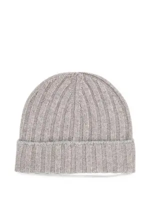 Brunello Cucinelli Cashmere Beanie - Grey