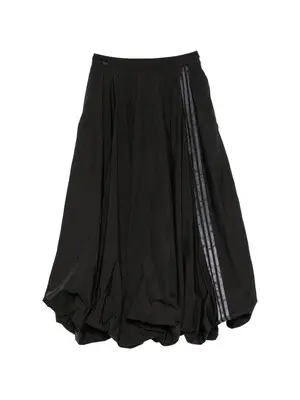 Y3 Nylon Long Skirt - Black