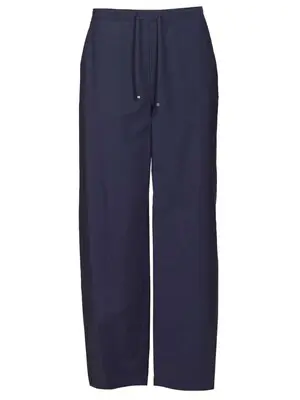 Loewe Wide-leg Drawstring Pants - Blue