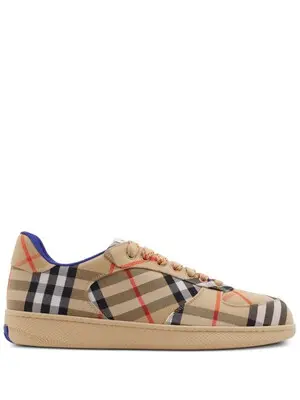 Burberry Terrace Check Sneaker - Beige