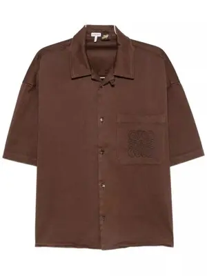 Loewe Cotton Shirt - Brown