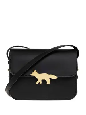 Maison Kitsuné Edie Leather Crossbody Bag