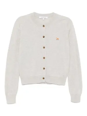 Maison Kitsuné Baby Fox Wool Cardigan