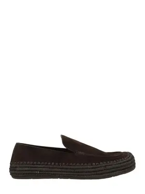 Loewe Rio Suede Loafer - Brown