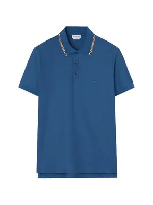 Burberry Logo Cotton Polo Shirt