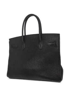 Hermès 2005 Togo Birkin 30 Tote Bag - Black