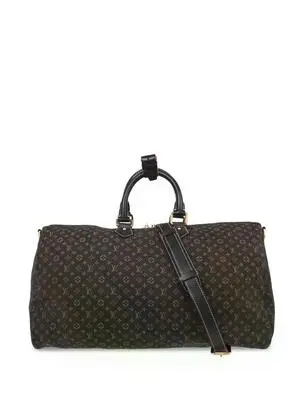 LOUIS VUITTON 2011 Monogram Idylle Speedy Voyage 45 Duffle Bag - Brown
