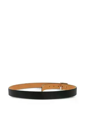 LOUIS VUITTON 2004 Square Buckle Leather Belt