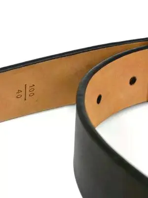 LOUIS VUITTON 2004 Square Buckle Leather Belt