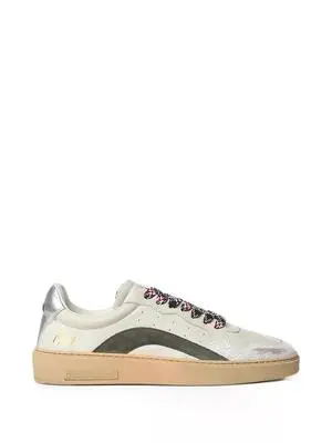 Dsquared2 Rider Distressed-effect Panelled Sneakers - Neutrals