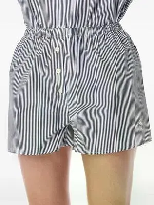Sporty & Rich Vertical Stripe Elasticated Waist Shorts