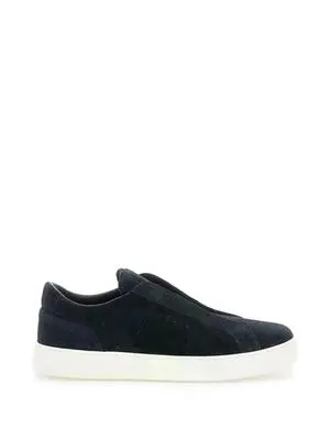 Hogan H-tv Slip-on Leather Sneakers - Blue