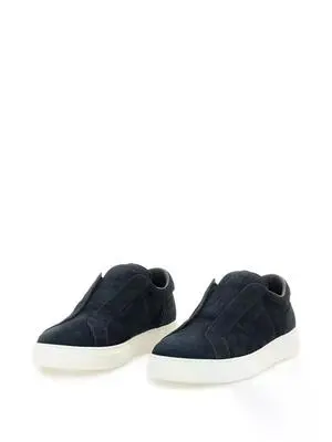 Hogan H-tv Slip-on Leather Sneakers