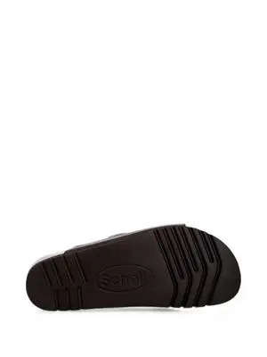 DR. SCHOLL'S SHOES Arizona Buckle-fastening Leather Sandals