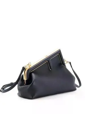 Fendi First Bag Leather Small Clutch Bag