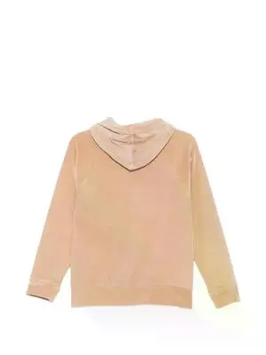 PIP STUDIO Velour Raglan-sleeve Hoodie
