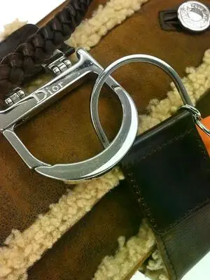 Dior 2005 Shearling Strap Handbag