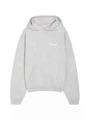 PICANTE Logo-embroidered Hoodie - Grey