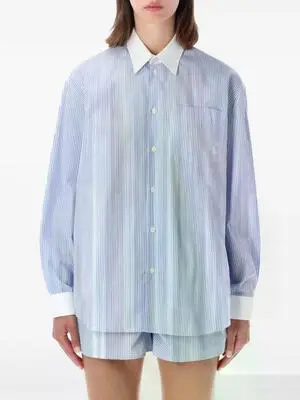 Sporty & Rich Embroidered Shirts For Women