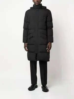 Herno Padded Hooded Down Coat - Black