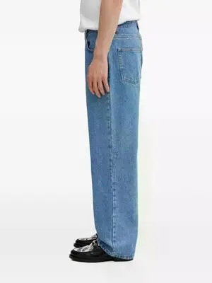 Filling Pieces Logo-embroidered Carpenter Jeans