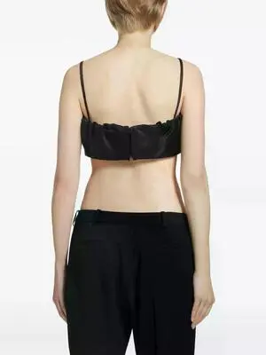 Givenchy Bow-detail Crop Blouse