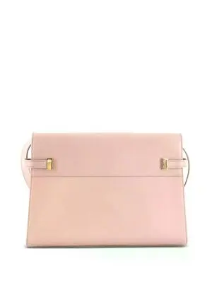 Saint Laurent Manhattan Leather Medium Shoulder Bag - Neutrals