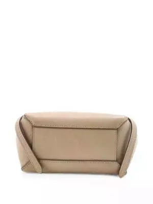 Celine Belt Bag Pico Shoulder Bag Textured Leather - Neutrals