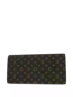LOUIS VUITTON 2007 Monogram Mini Lin Sarah Wallet