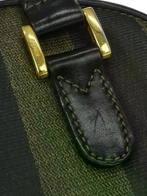 Fendi 1990s Pequin Striped Handbag