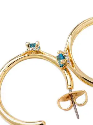 Kate Spade New York Crystal-embellished Hoop Earrings
