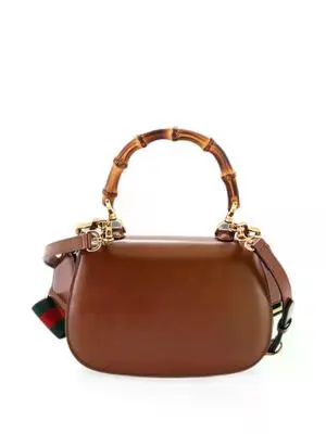 Gucci Bamboo 1947 Top Handle Bag - Brown