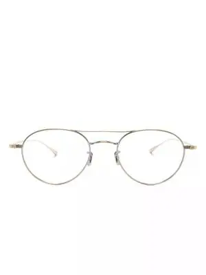EYEVAN7285 191 Round-frame Glasses - Silver