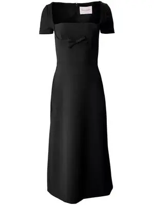 Carolina Herrera Square Neck Cocktail Dresses