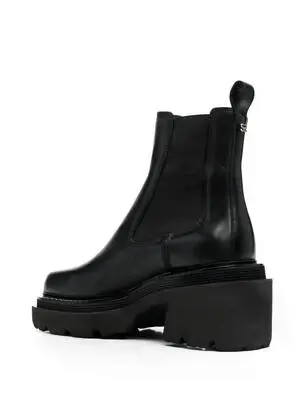 Sandro Square Toe 80mm Boots
