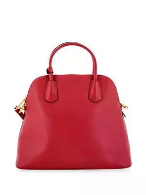 Prada Convertible Dome Saffiano Leather Large Satchel
