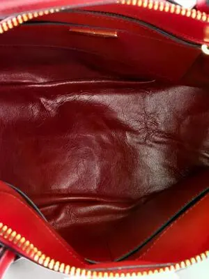Prada Convertible Dome Saffiano Leather Large Satchel