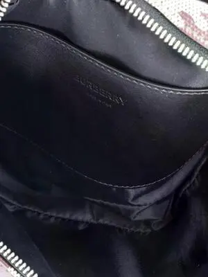 Burberry Bum Bag Camouflage Coated Canvas Belt Bag