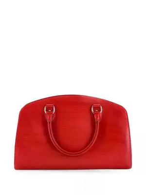 LOUIS VUITTON Epi Leather Pont Neuf Nm Satchel - Red