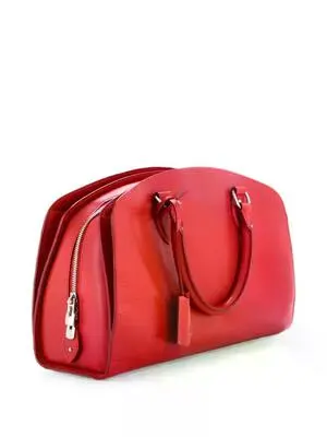LOUIS VUITTON Epi Leather Pont Neuf Nm Satchel - Red