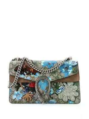 Gucci Embroidered Shoulder Bags